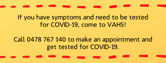 COVID TESTING | VAHS